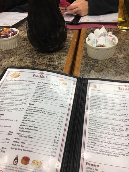 Menu at The Gathering Ground Restaurant, Windsor Locks