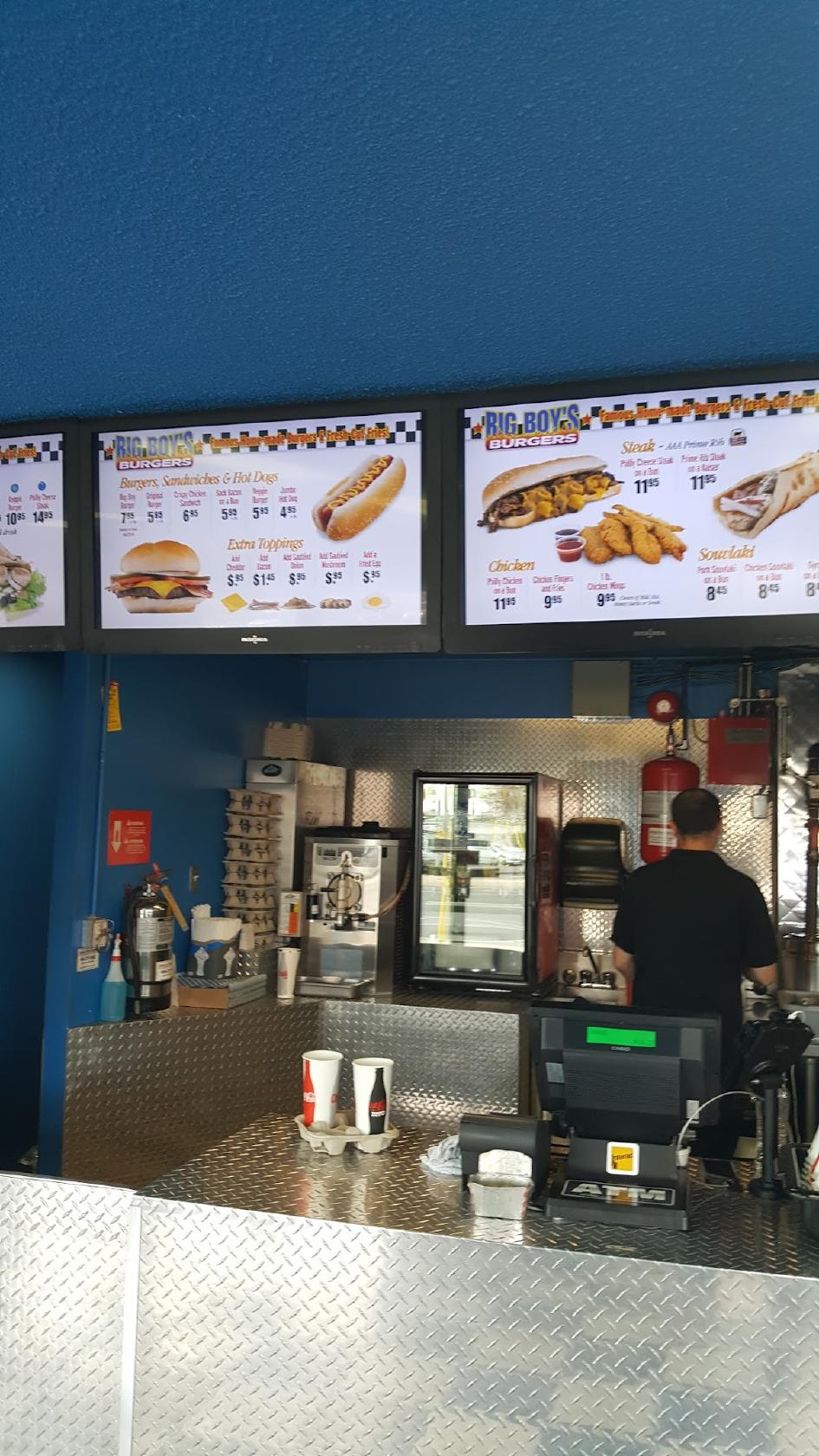 Menu at Big Boy's Burgers restaurant, Whitby, 308 Thickson Rd S