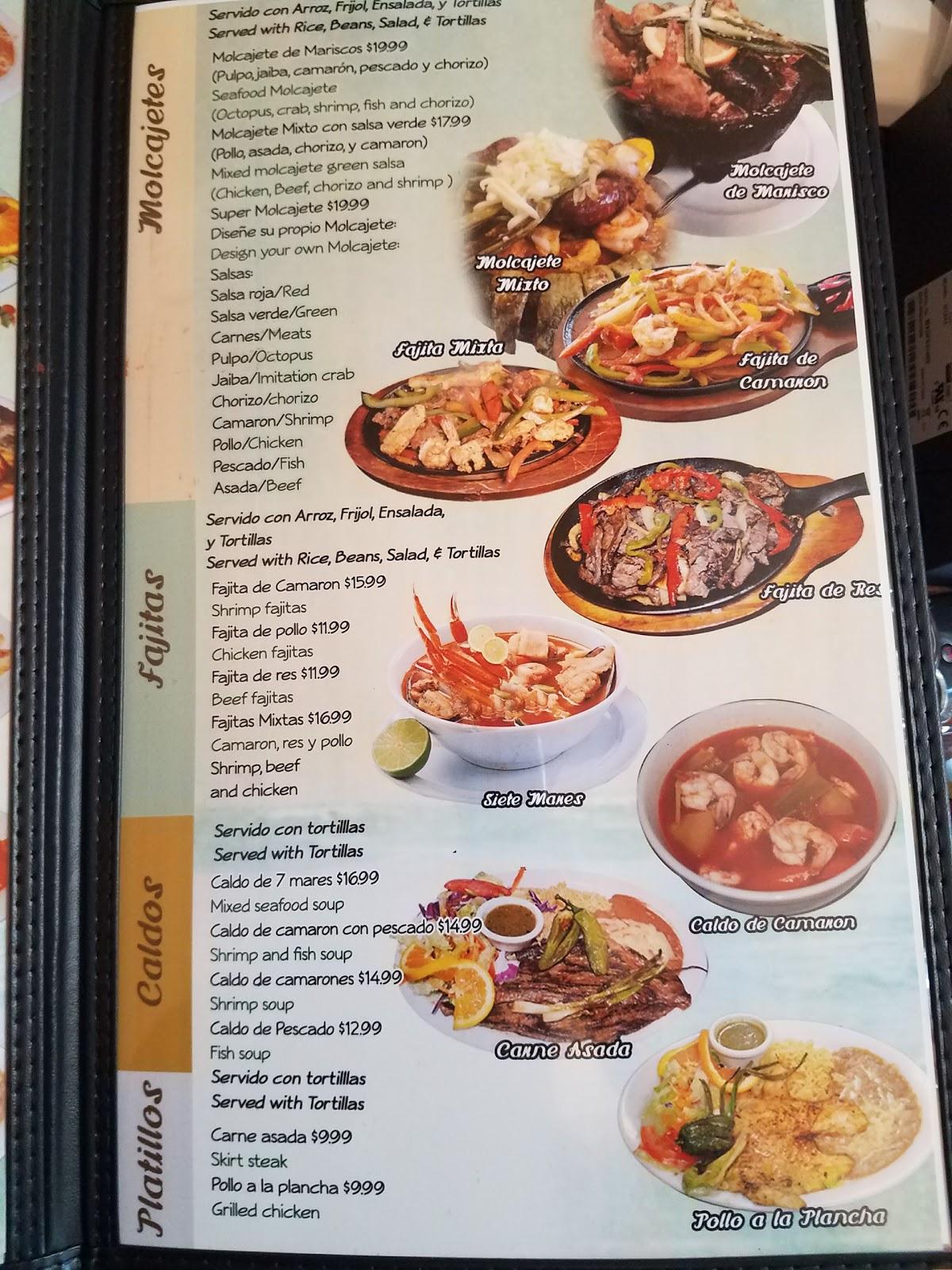 Menu at Valle Grullense pub & bar, Hanford