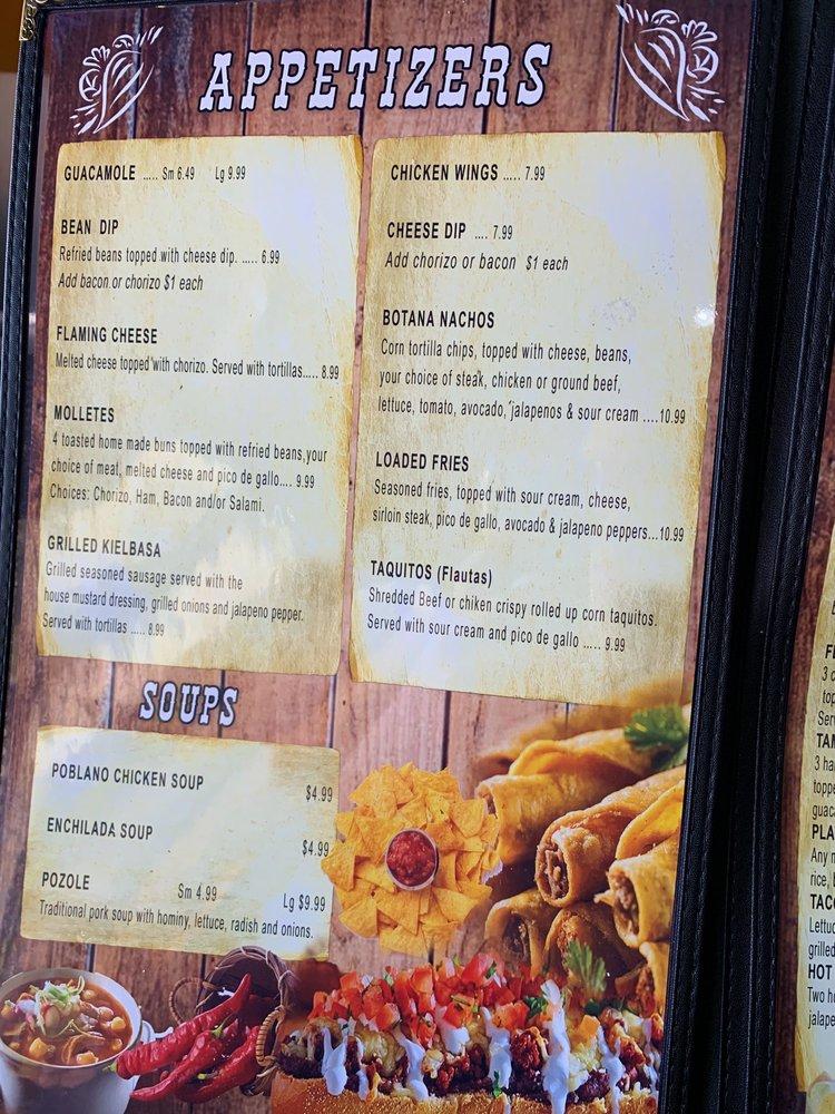 Menu at Alchile Mexican Grill & Bar., Novi