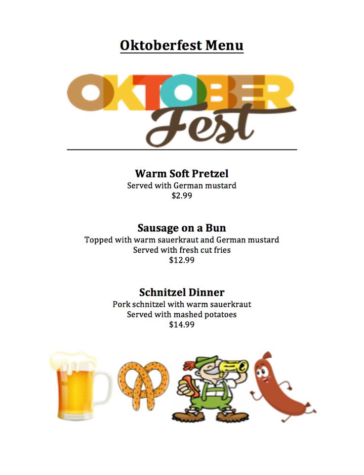 Menu at The Rabbid Fox pub & bar, Kitchener