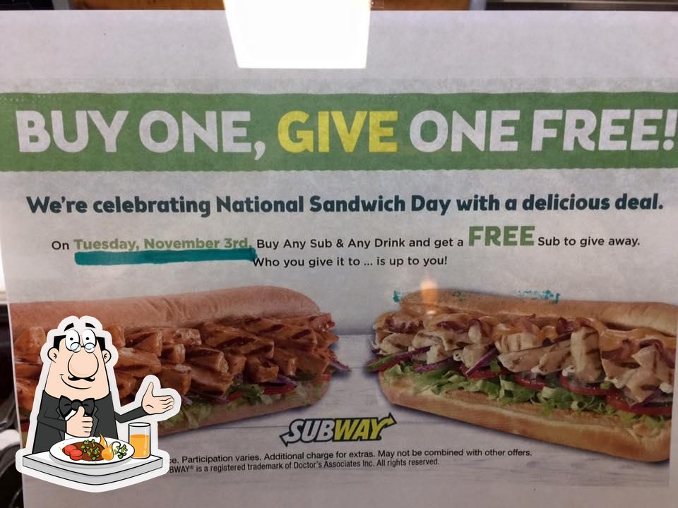 Comida rápida Subway, Kitchener, 250 King St W Unit 200 - Carta del ...