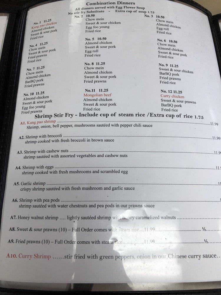 Menu at Three Sisters Restaurant, Spokane Valley, E Sprague Ave