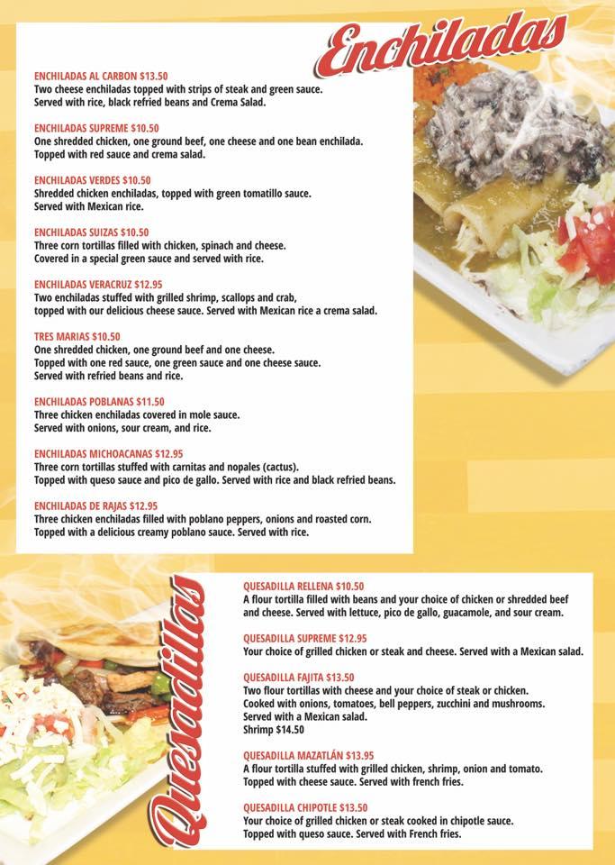 Menu at Rancho Loco Grill & Bar, Red Wing