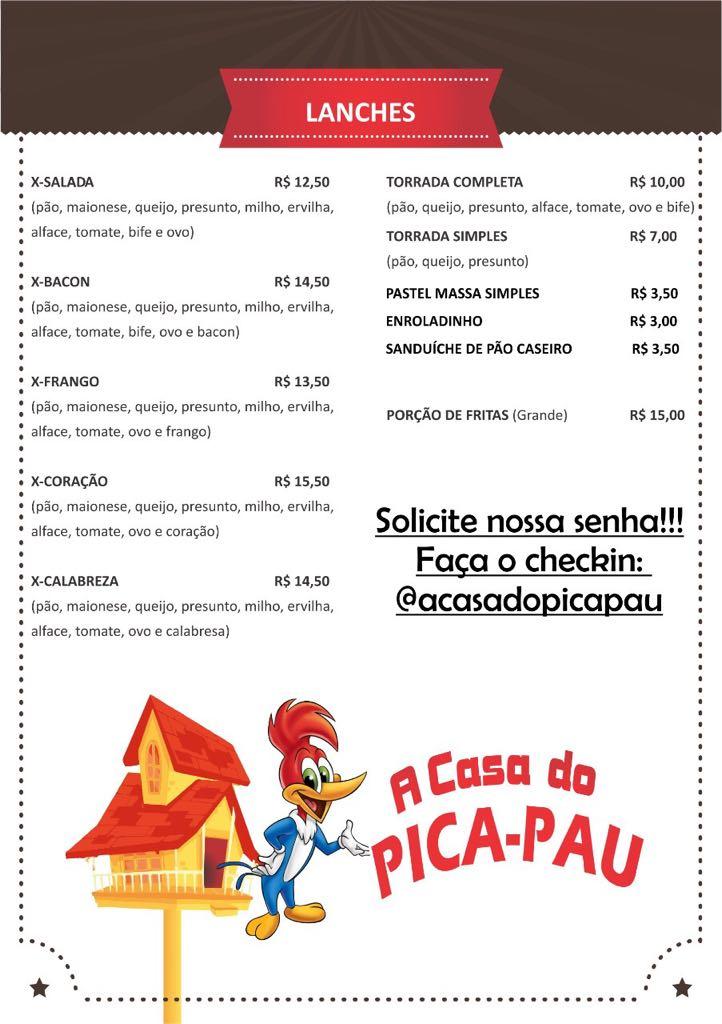 Menu at Restaurante Don Luis Livi, Canela