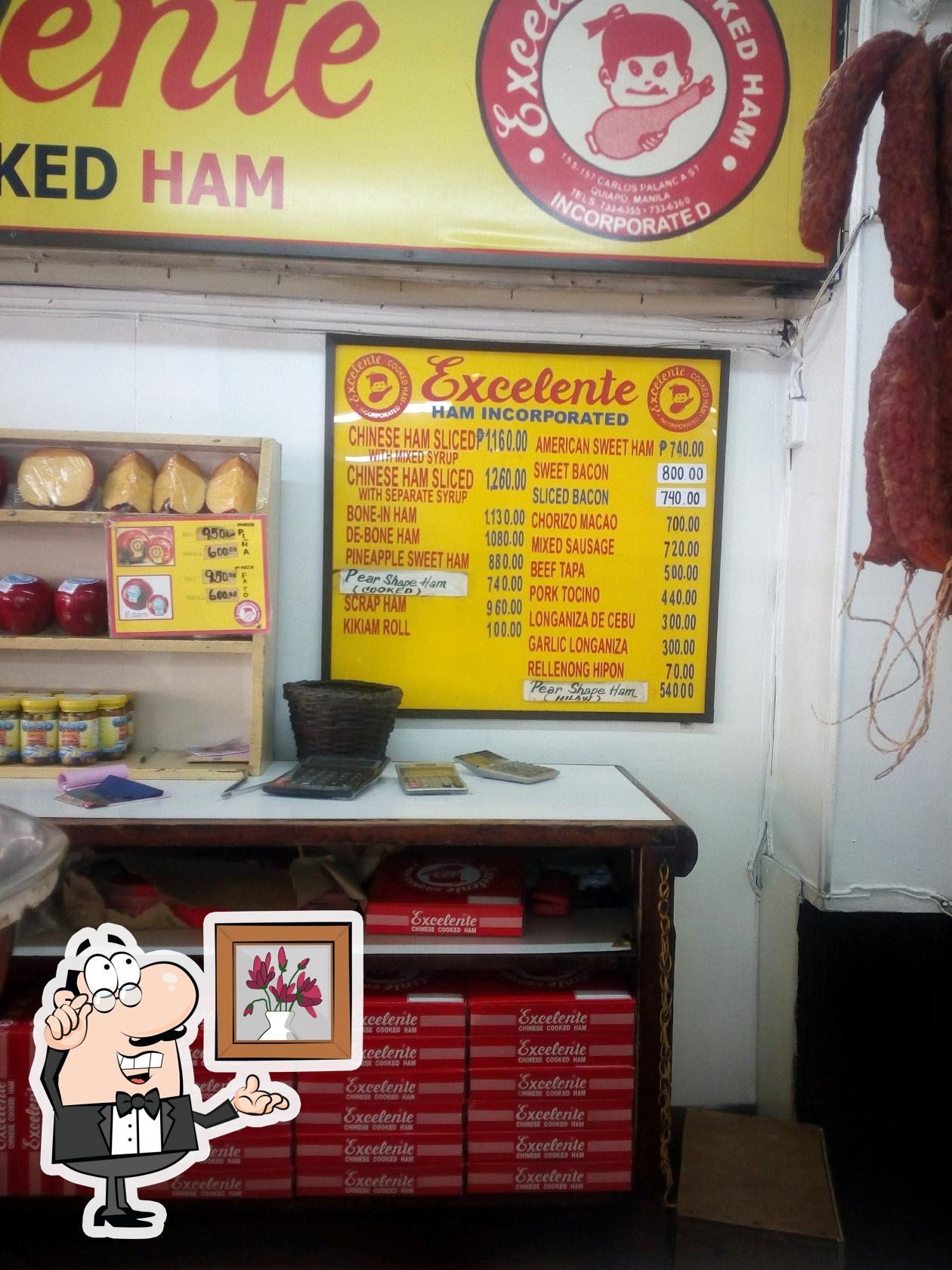Excelente Chinese Cooked Ham, Manila - Restaurant menu, prices and reviews