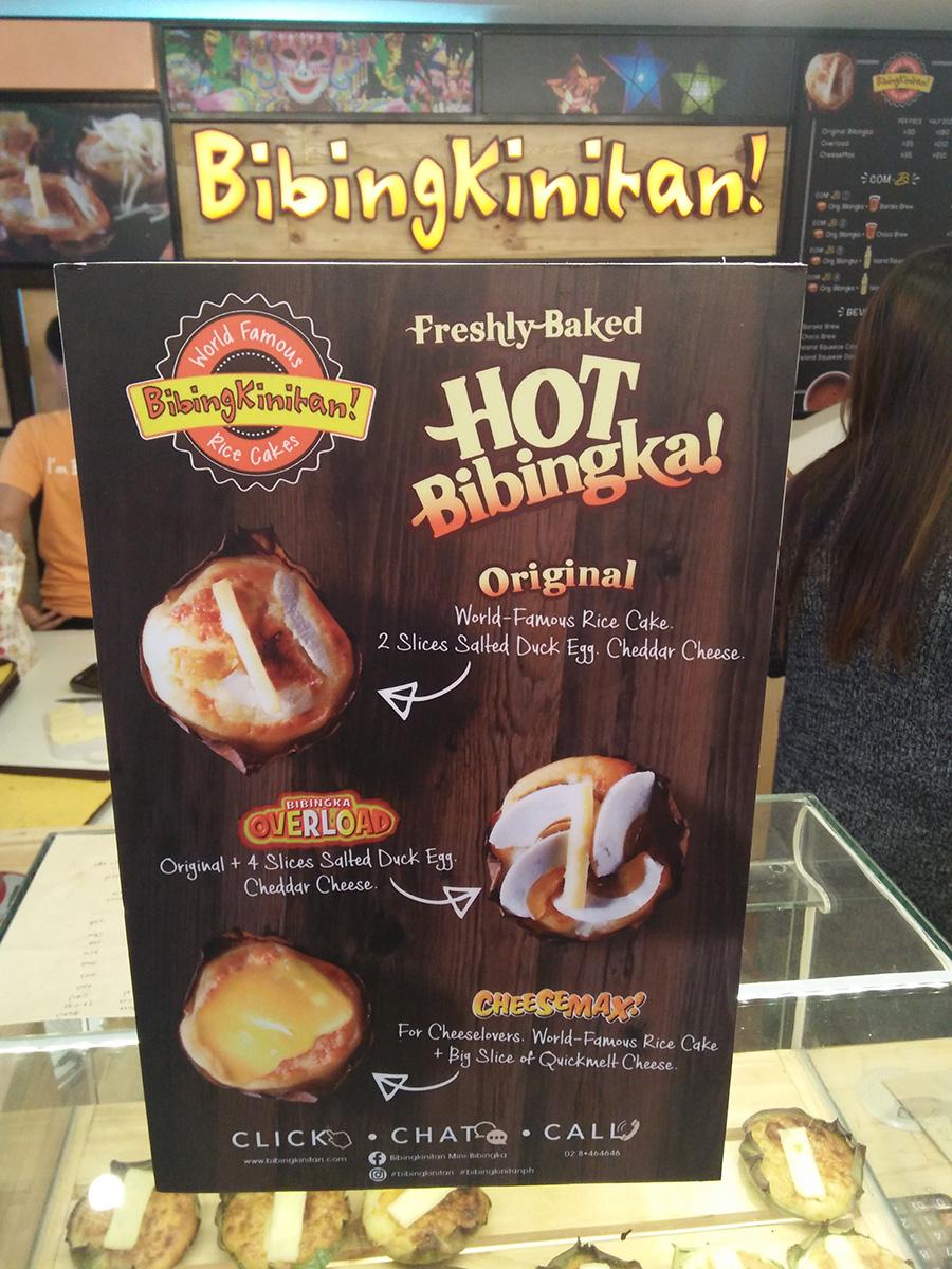 Menu at BibingKinitan! pub & bar, Lucena