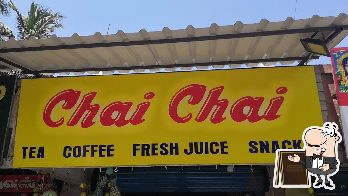 CHAI CHAI, Chennai - Restaurant menu