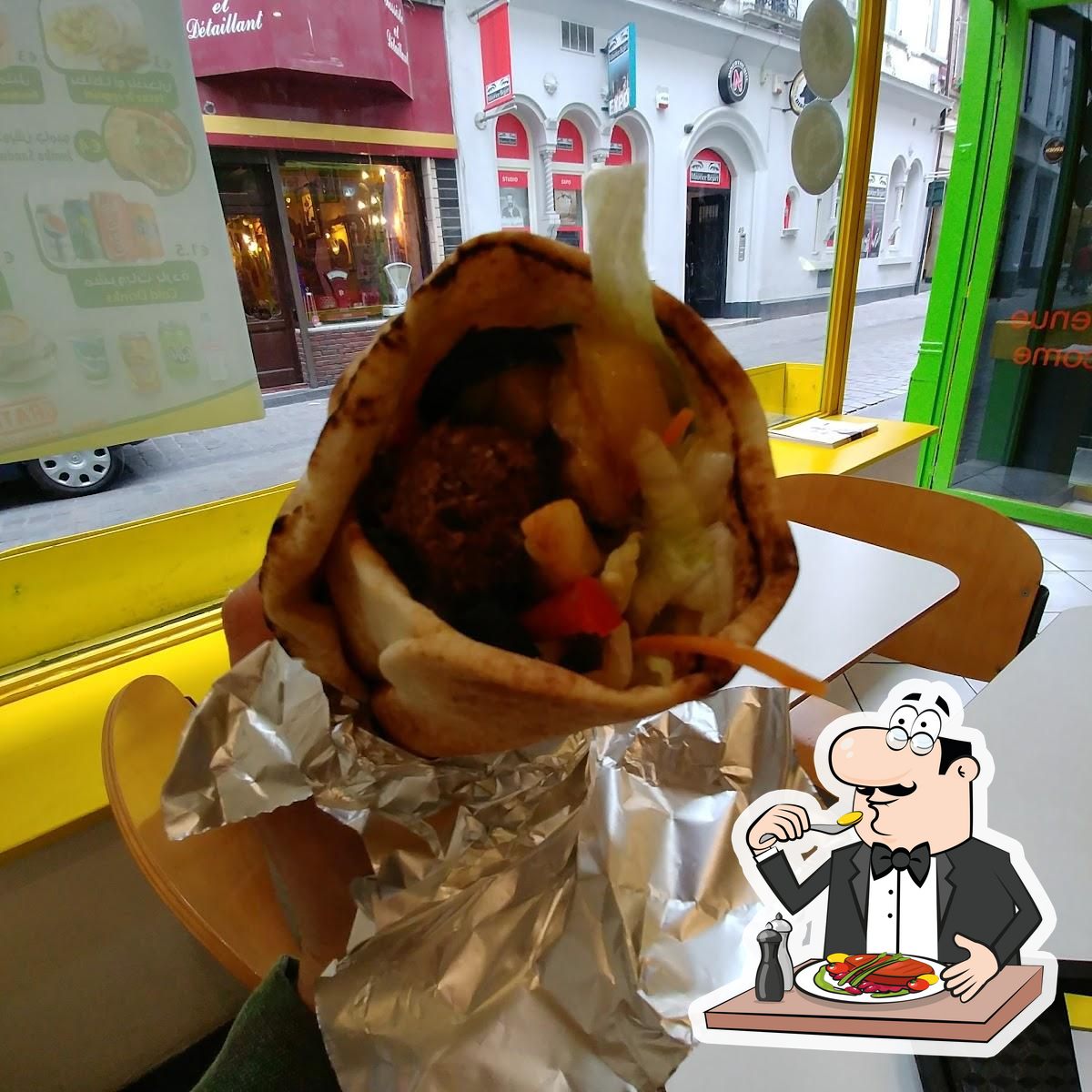Mr Falafel, Brussel, Rue de la Fourche 46 - Restaurantbewertungen