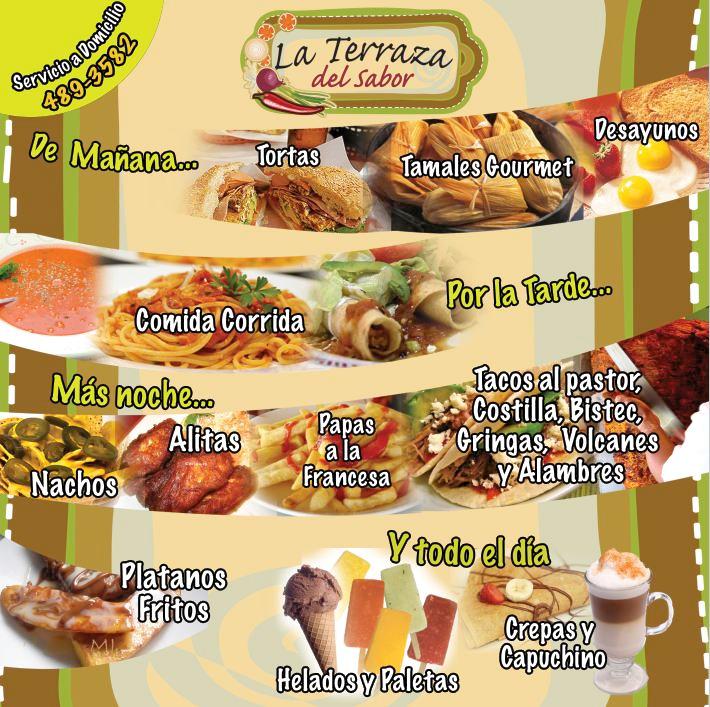 Menu at La Terraza del Sabor Toluca restaurant, Toluca