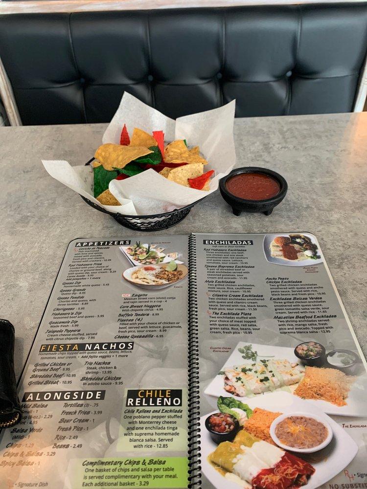 Menu at Red Habanero restaurant, Noblesville