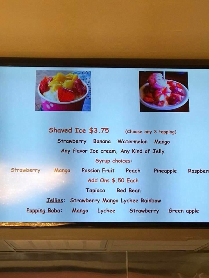 Menu at 88 Eat Street Asian Fusion restaurant, Kingsville