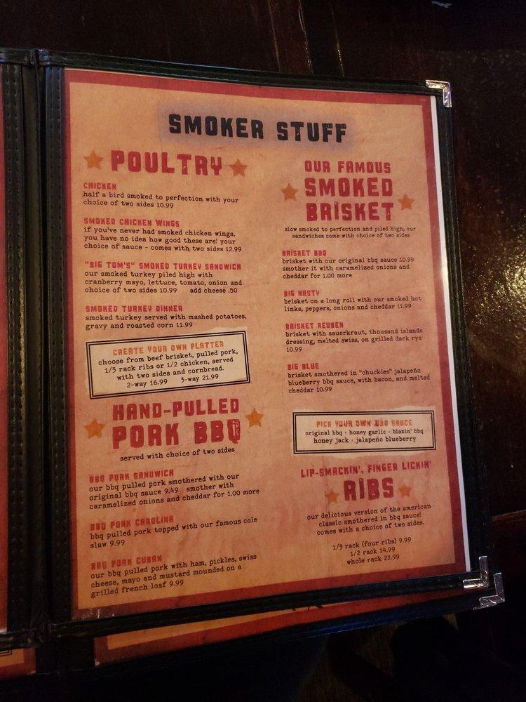 Menu at Limp Lizard BBQ & Catering, Liverpool