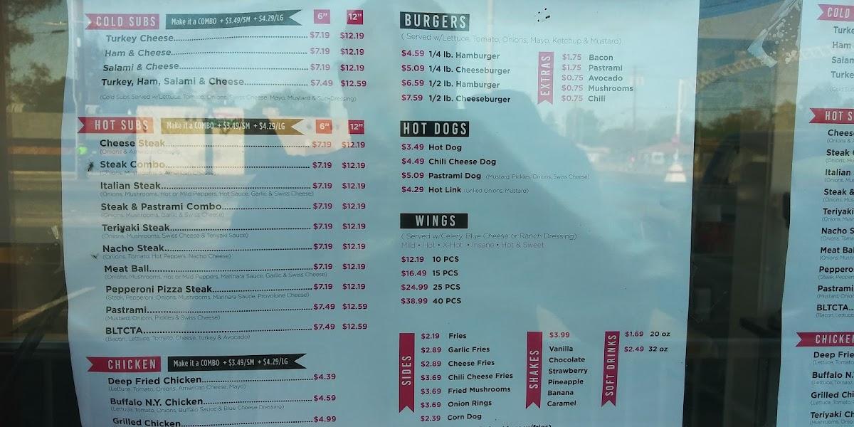 Menu at Original Granite restaurant, Rio Linda