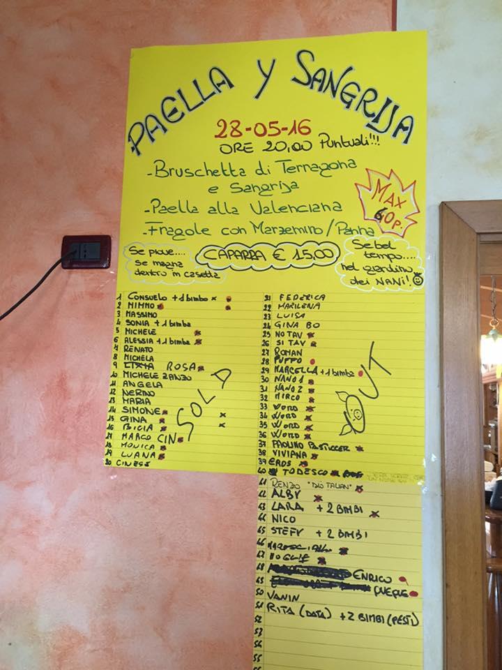 Menu at al galeone s.a.s. di Dai Lixia pub & bar, Martellago