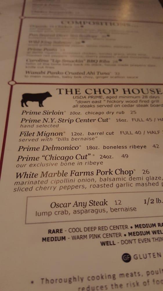 Menu at Prime One Eleven pub & bar, Trumbull