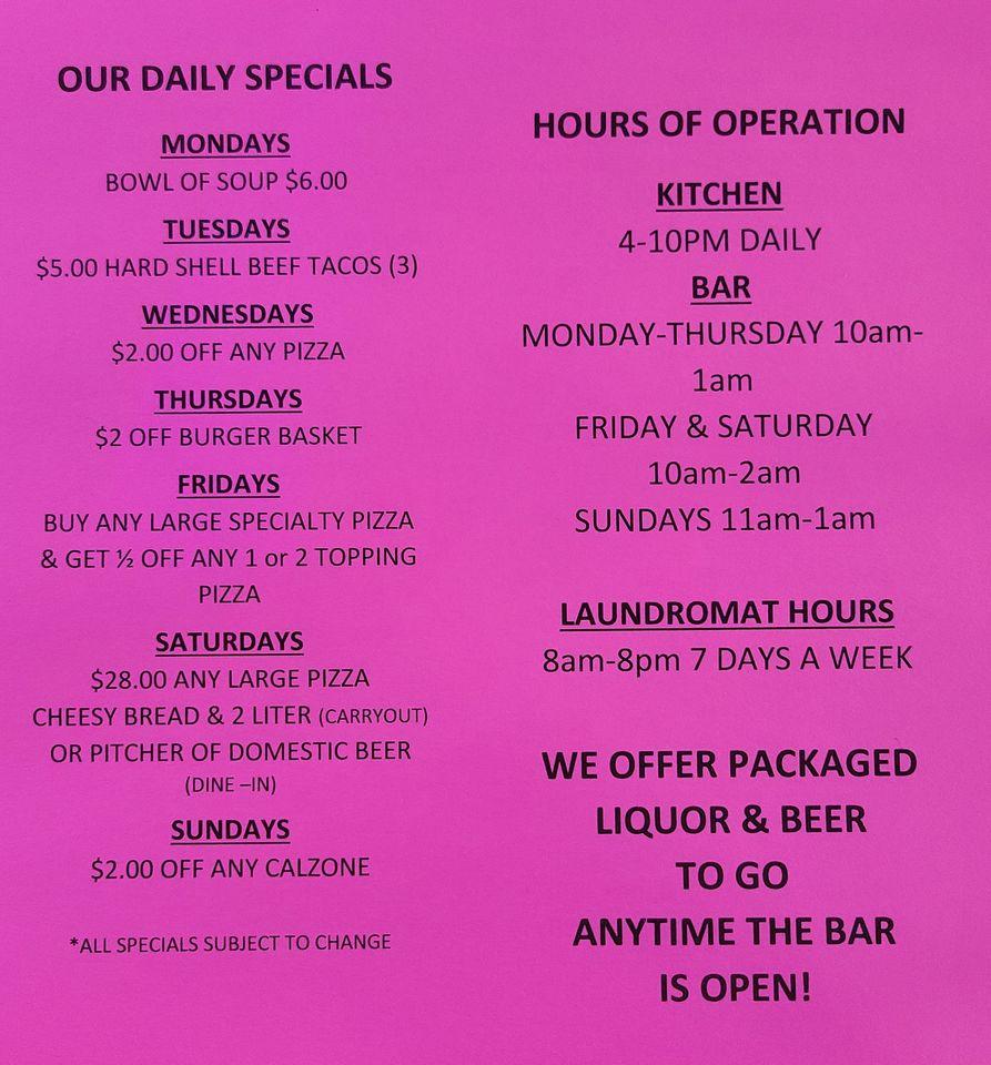 Menu at The Yankee Doodle pub & bar, Moline, 16th St