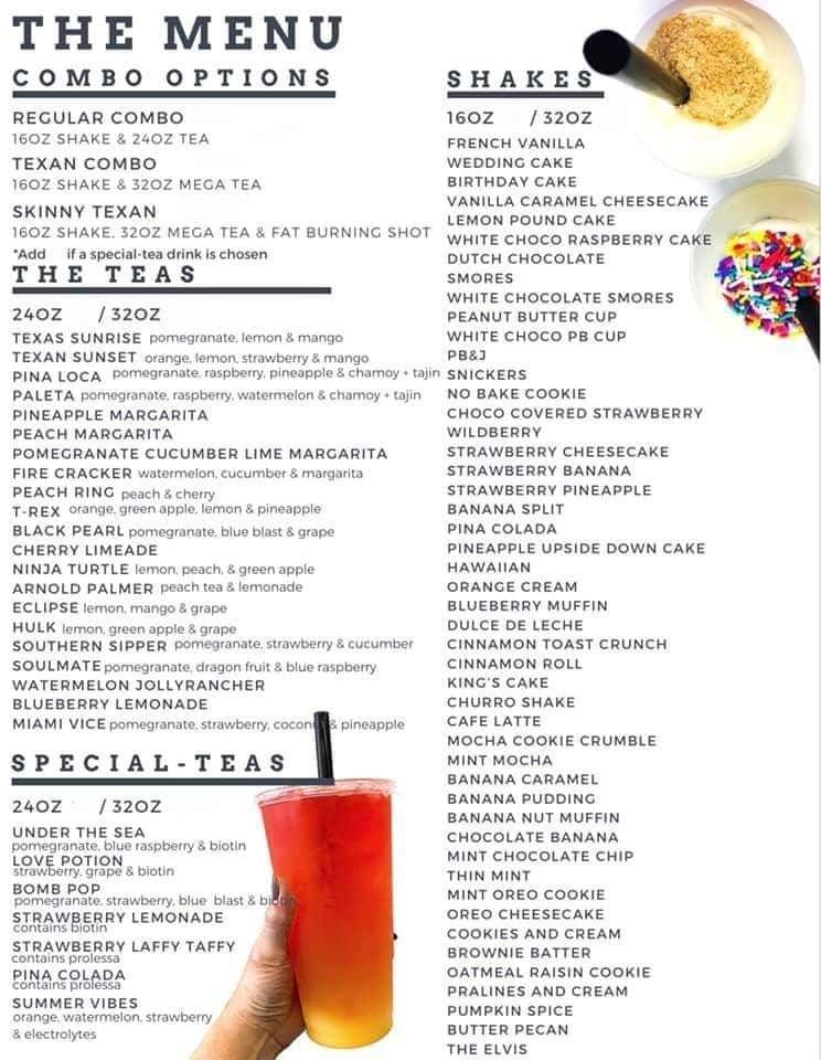 Menu at Ice Cream & Crepes restaurant, Dallas