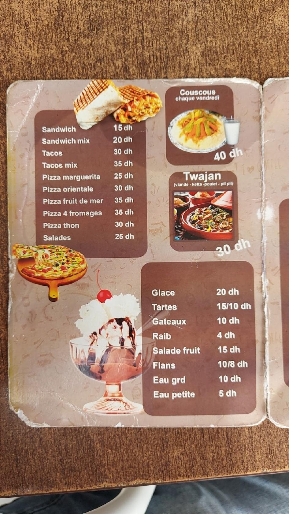 Carta de Espace Sanaa, Bouznika