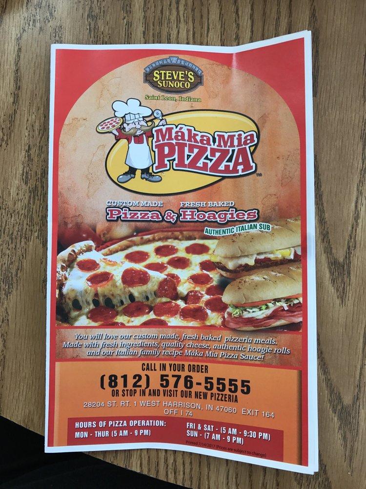 Steve's Sunoco & Máka Mia Pizza in Saint Leon - Restaurant reviews