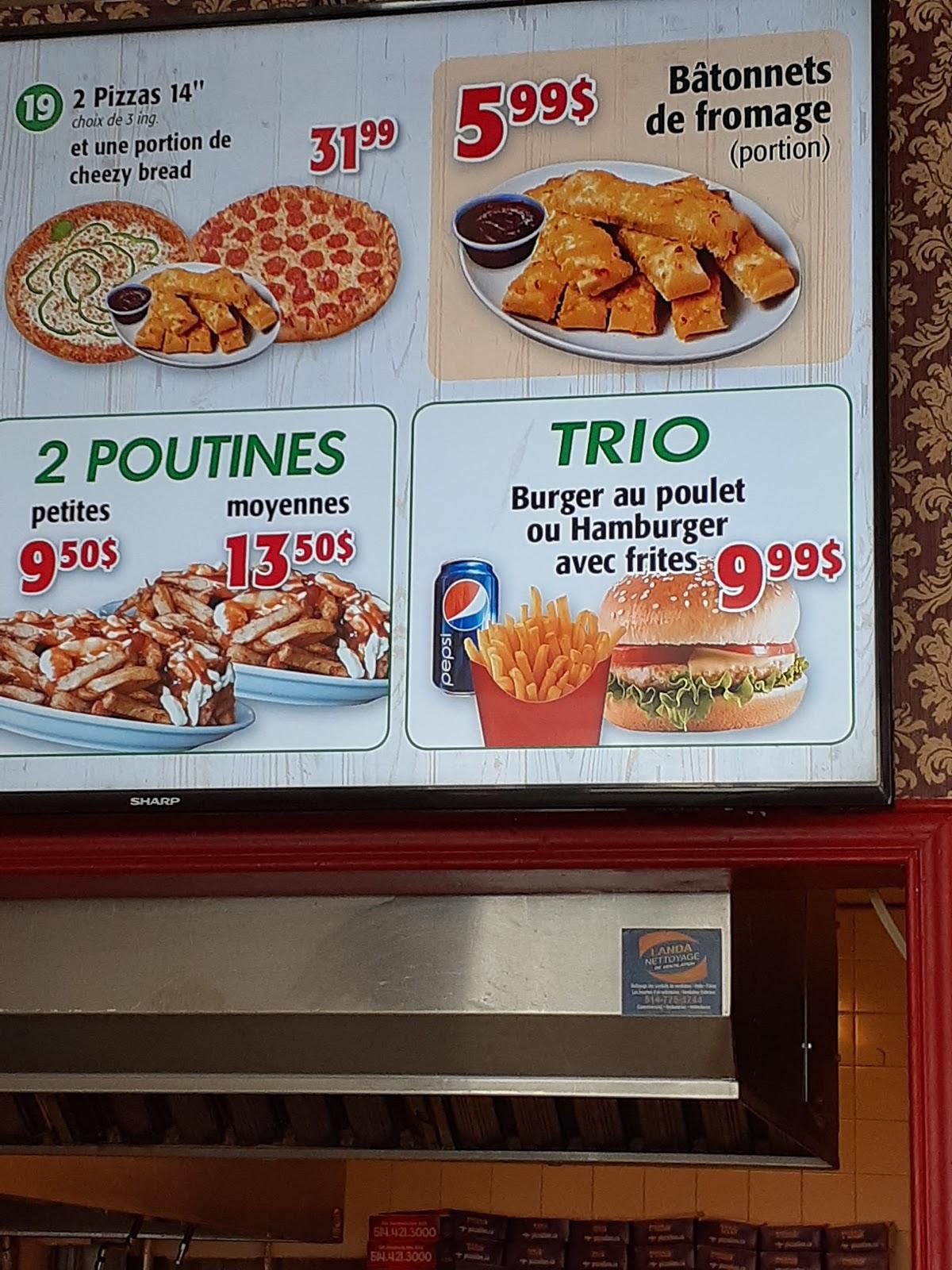Menu au Pizza Lion pizzeria, Dollard-Des-Ormeaux