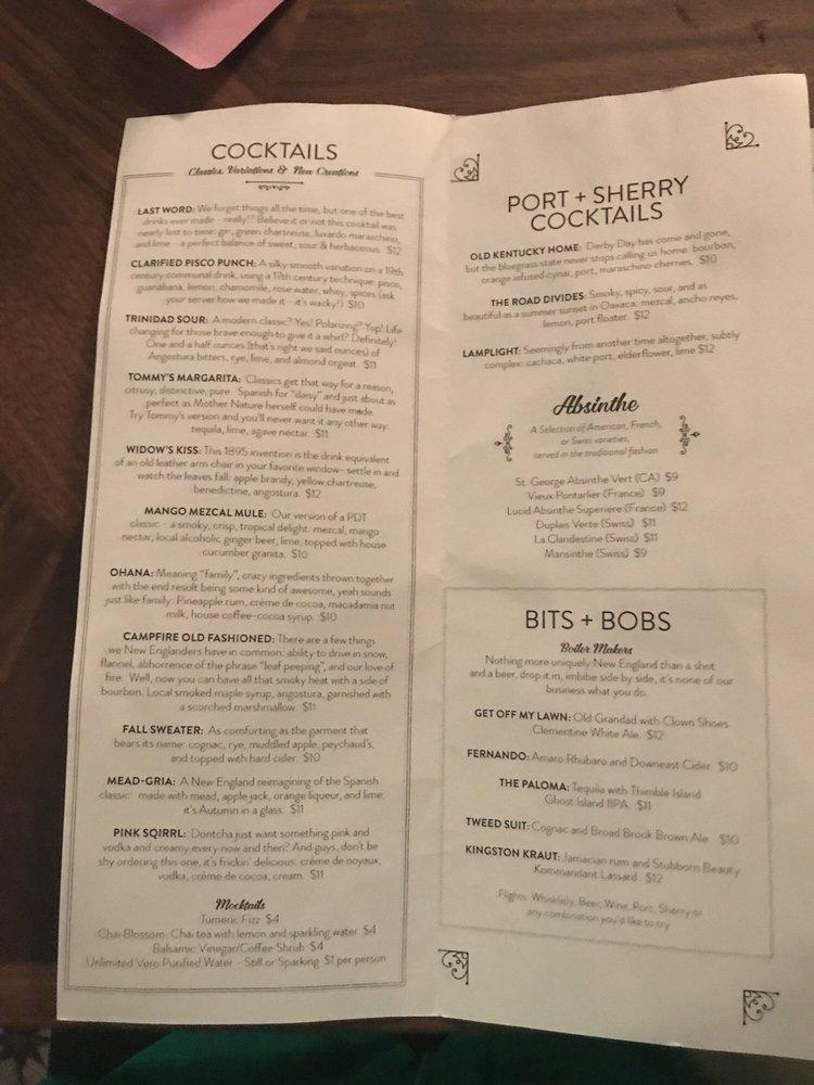 Menu at Conspiracy pub & bar, Middletown