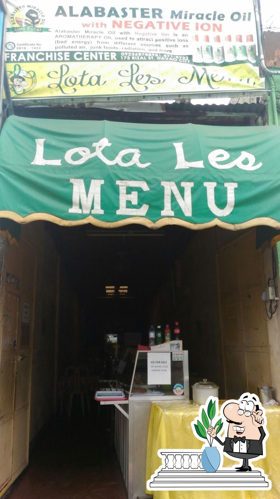Lota Les Menu restaurant, Davao City - Restaurant reviews