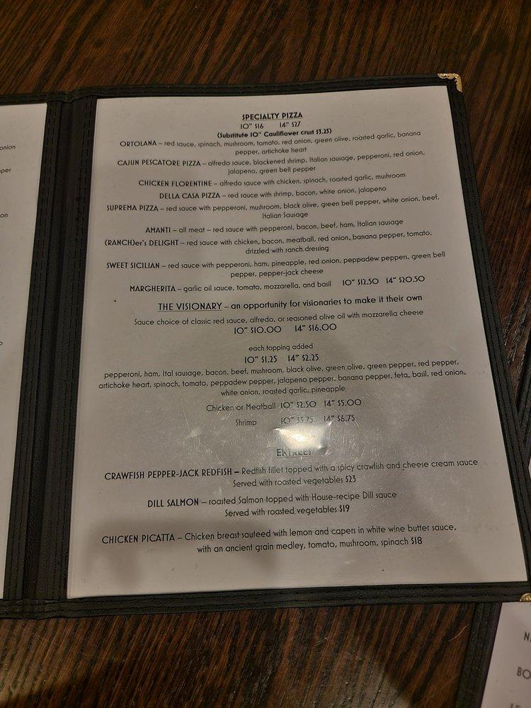 Menu at Misfits Dine & Drink pub & bar, Broussard