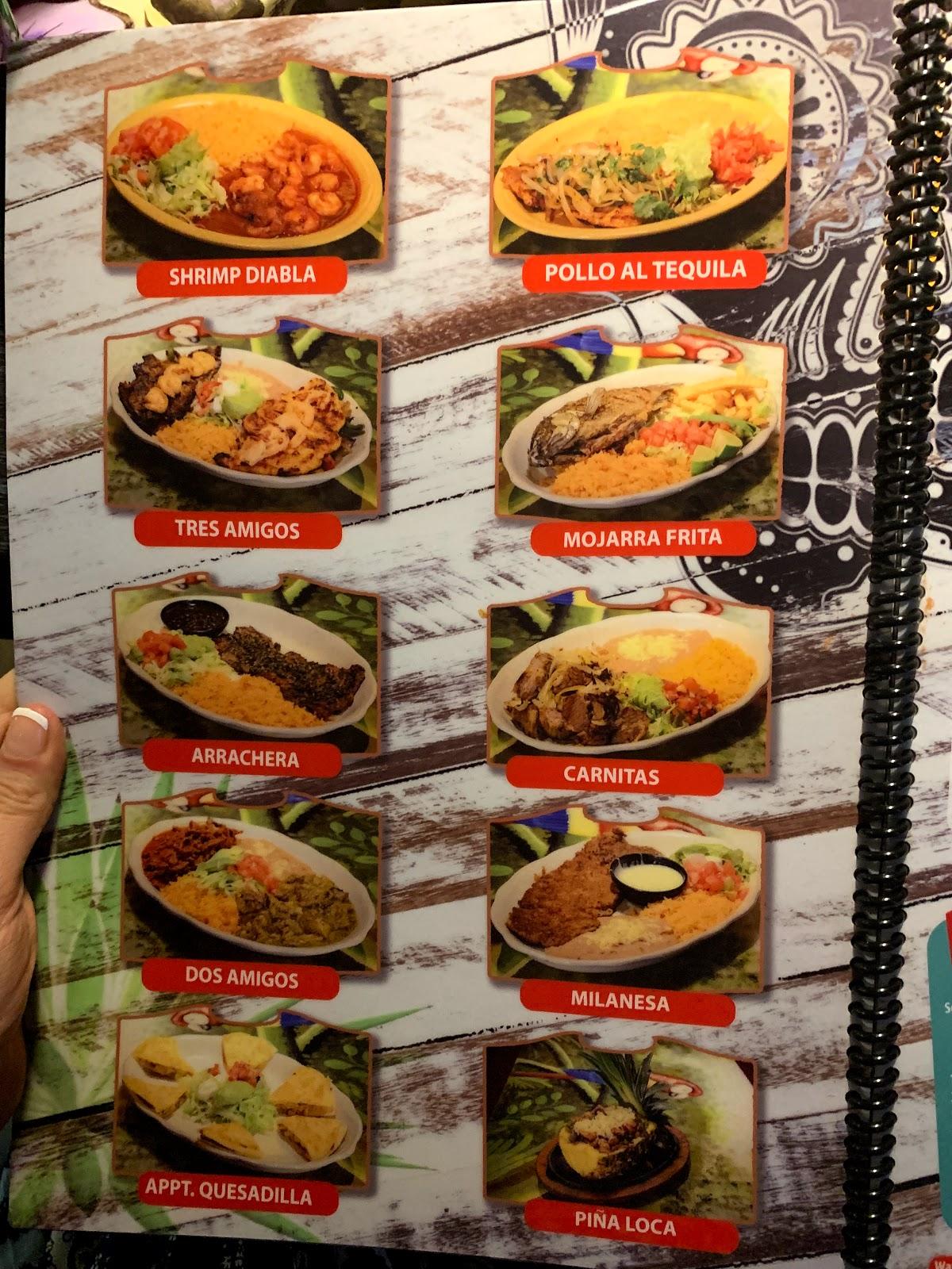 Menu at Que Pasa Mex - Destin restaurant, Destin