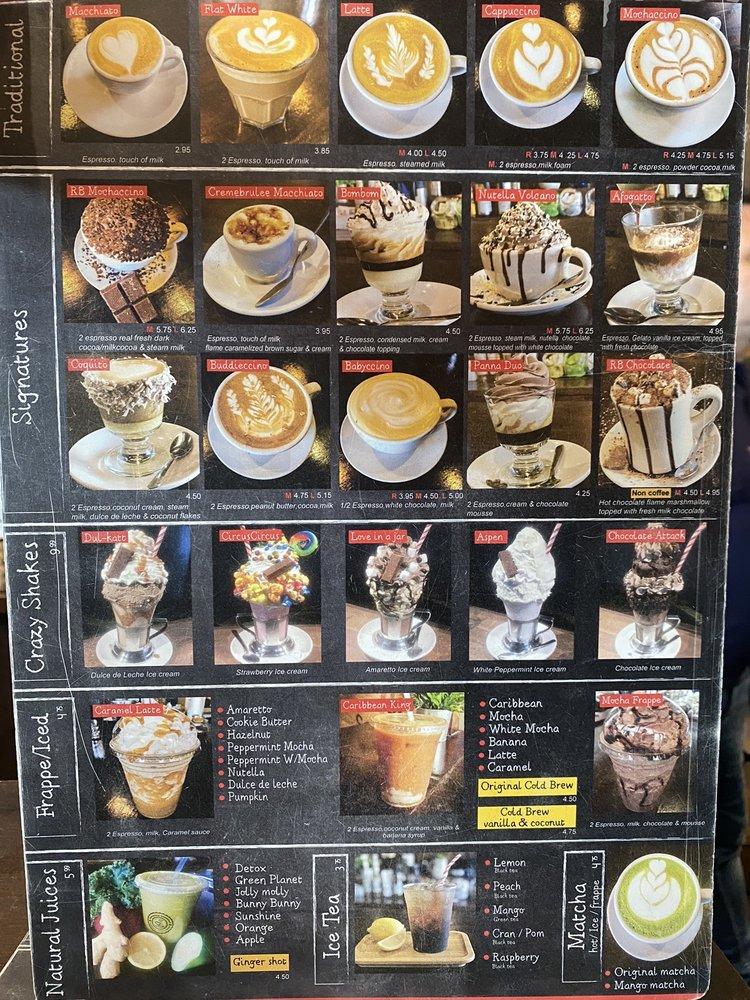 Menu at Roasting Buddies cafe, Pembroke Pines