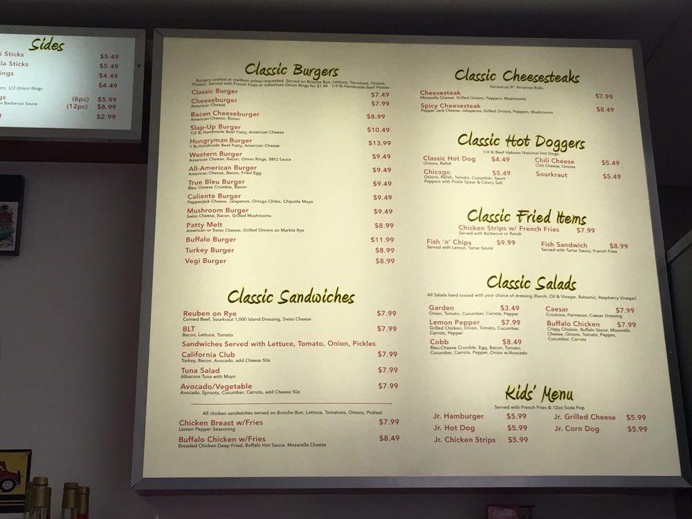 Menu at Midway Classic Malt Shop restaurant, San Diego, Midway Dr Suite B