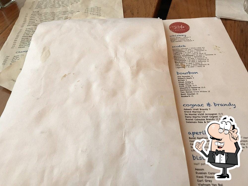 Café Zola, Ann Arbor - Restaurant menu, prices and reviews