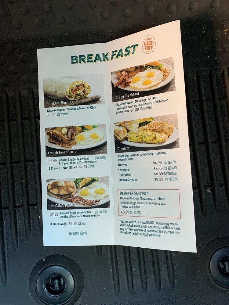 Menu at Farmer Boys restaurant, Huntington Beach