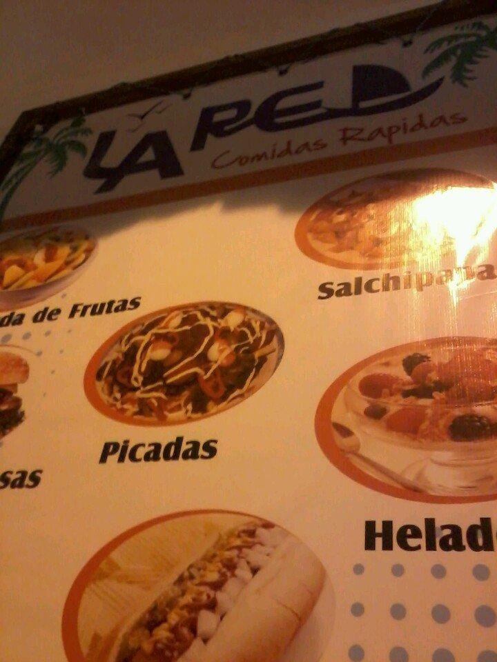 Menu at La red Comidas Rápidas restaurant, Tolú