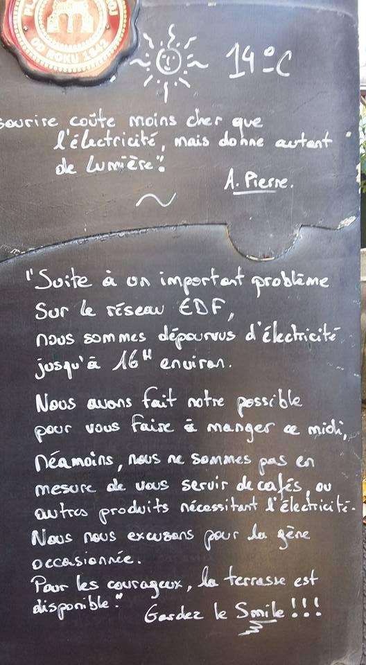 Menu au Le Smile restaurant, Avon, 63 Av. Franklin Roosevelt