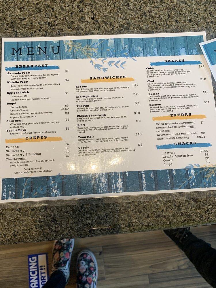 Menu at A. Romos Cafe, Hayward