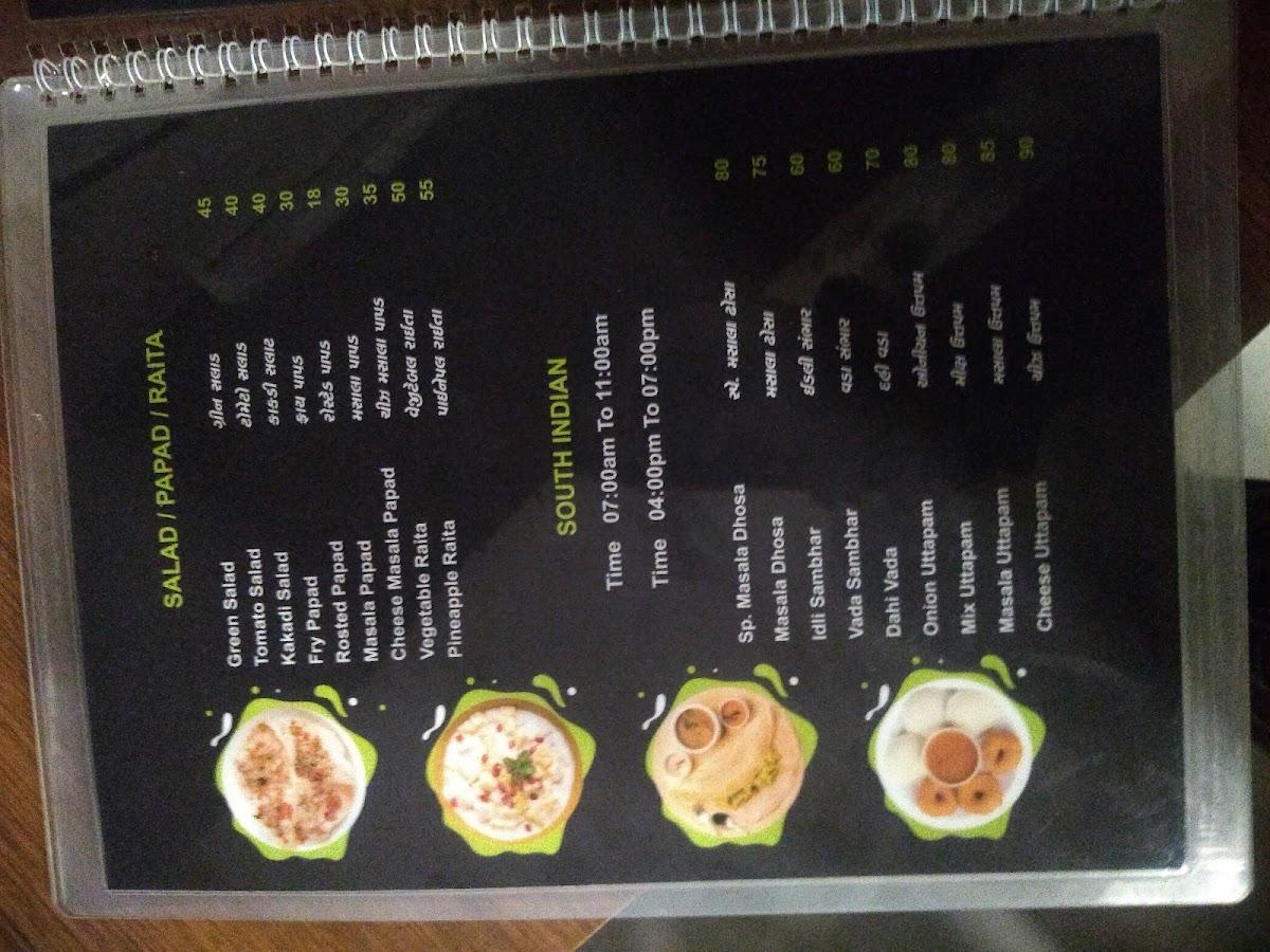 Menu at Hotel Tulsi, Manglege