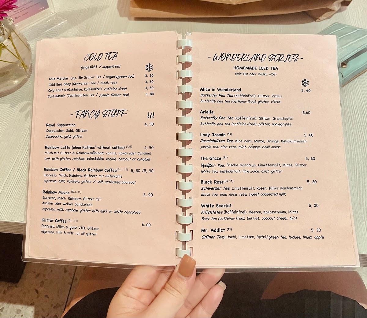Speisekarte von Niu Asian Café cafe, Nürnberg