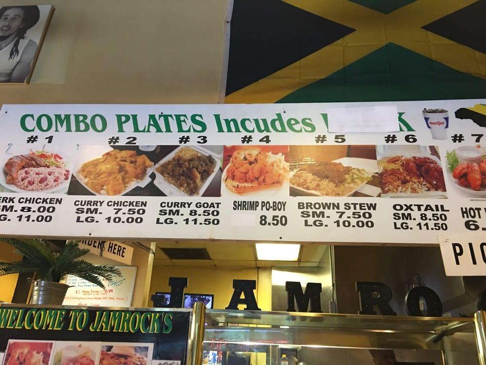 Menu at Jamrock Restaurant, Atlanta, 111 M.L.K. Jr Dr SW