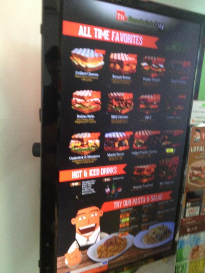 Menu at The Sandwich Guy Alabang, Muntinlupa, 2/F Fastbytes Northgate ...
