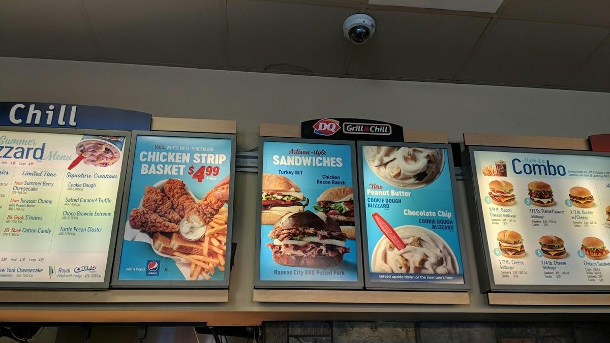 Menu at Dairy Queen Grill & Chill fast food, Hendersonville, Asheville ...
