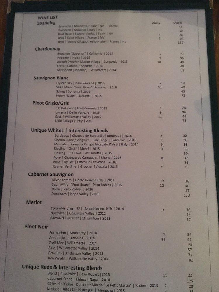Menu at The Boathouse at Breach Inlet pub & bar, Isle of Palms
