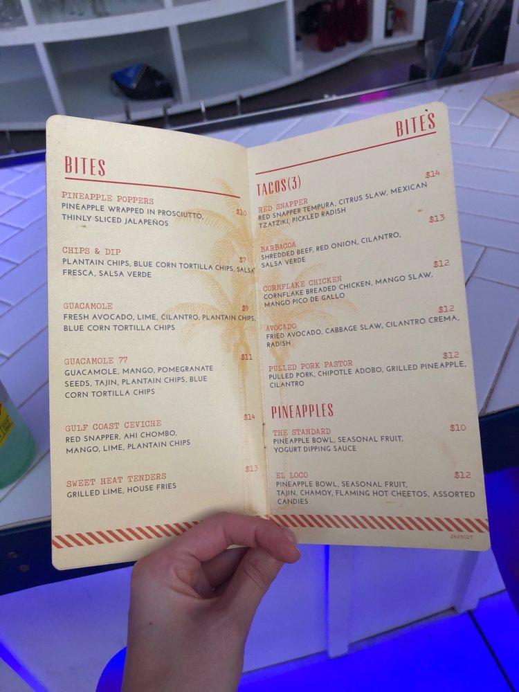 Menu at 77 Degrees pub & bar, Dallas