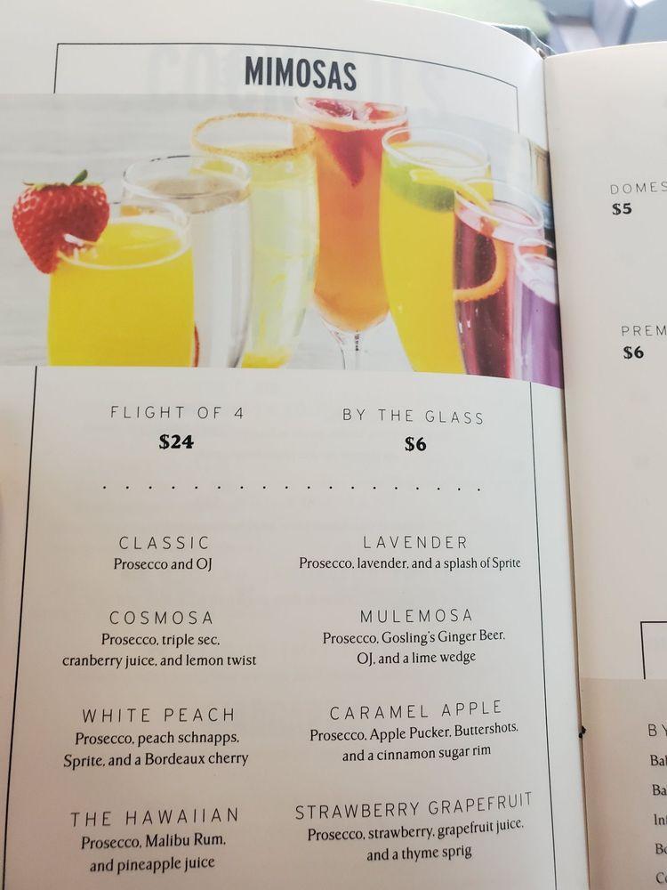 Menu at Drive Shack pub & bar, Raleigh