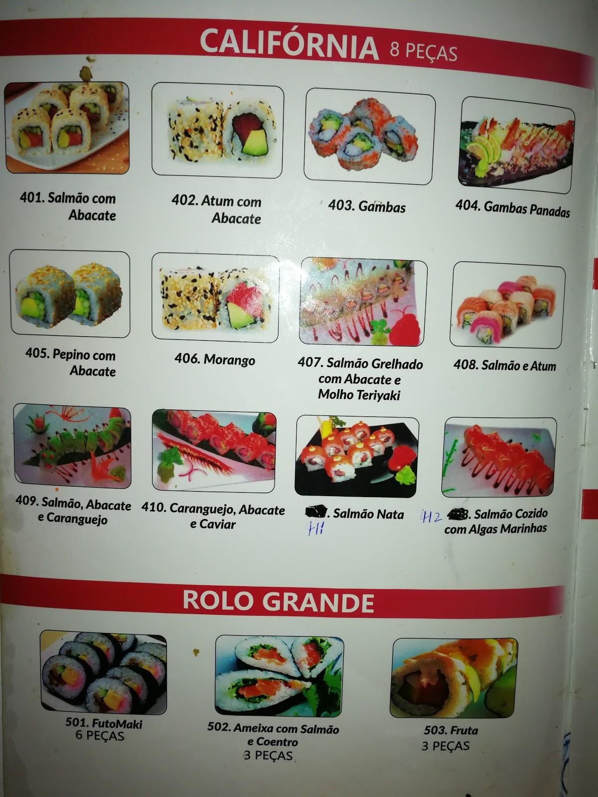 Menu em Restaurante Ru Yi Chinês, Furnas