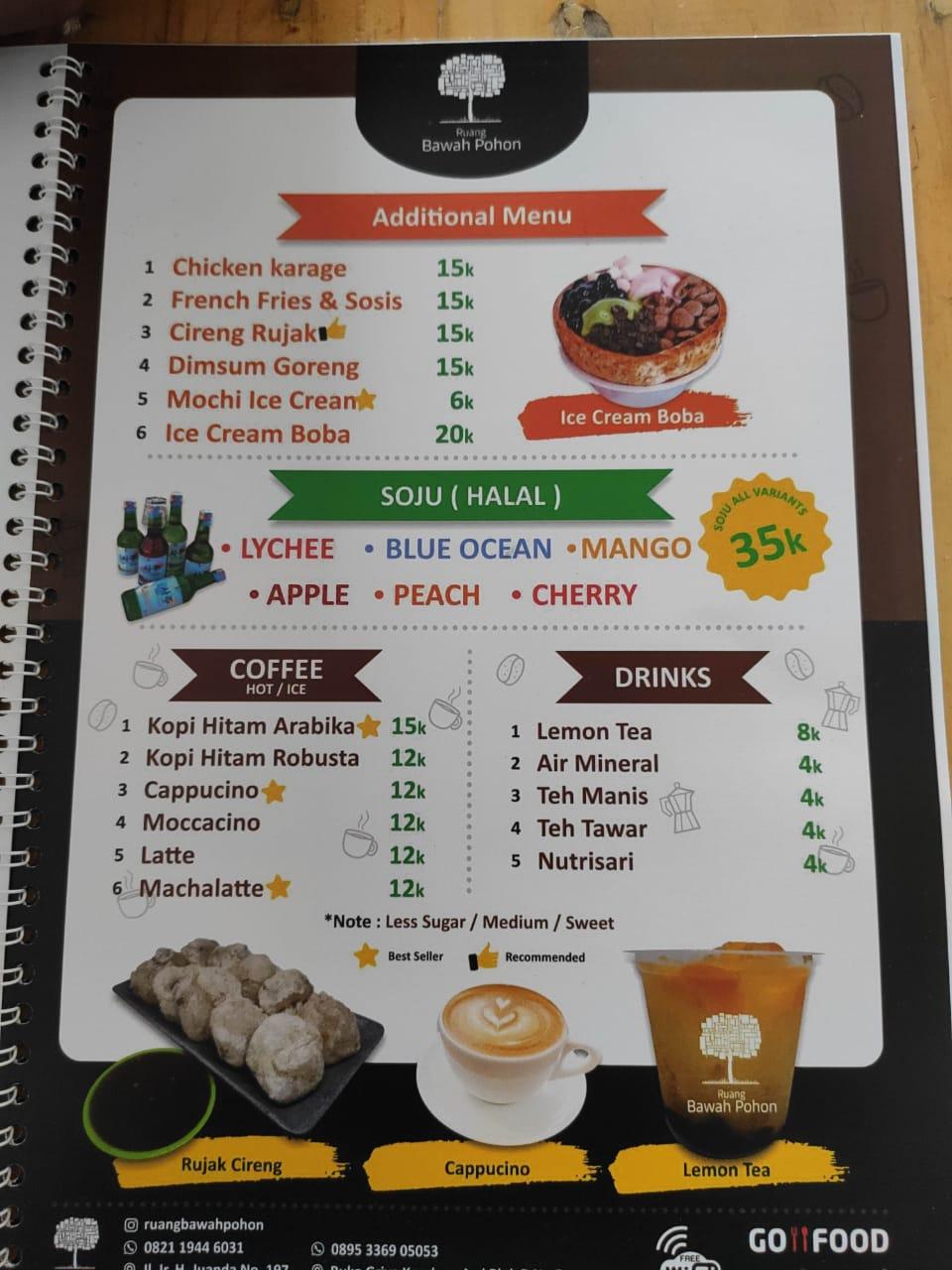 Menu at Mangkok Ramen (RBP cabang 2) restaurant, Karawang