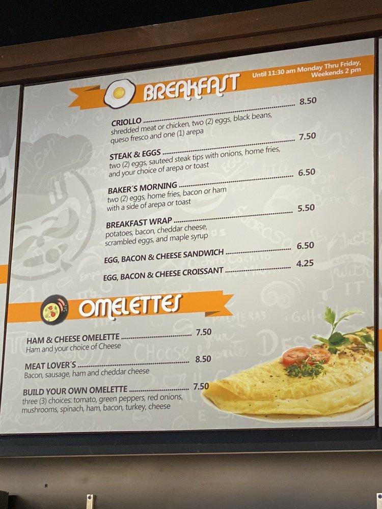 Menu at Don Pan cafe, Pembroke Pines