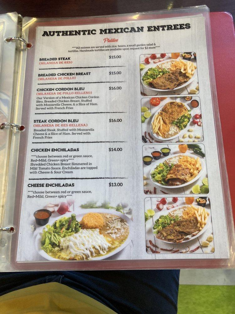 Menu at Cali Spartan Mexican Kitchen restaurant, San Jose, Blossom Hill Rd