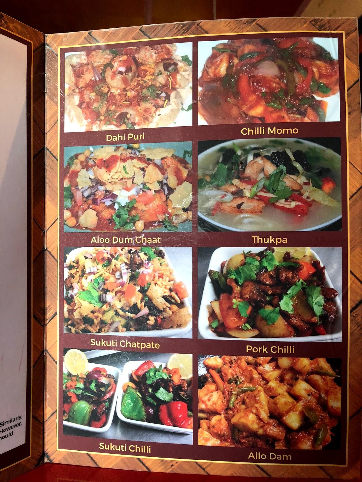 Menu at Nanglo Cafe & Restaurant, Aldershot