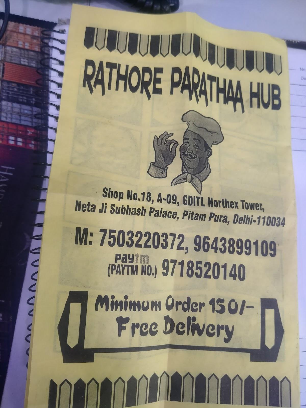 Rathore paratha hub, Delhi - Restaurant reviews